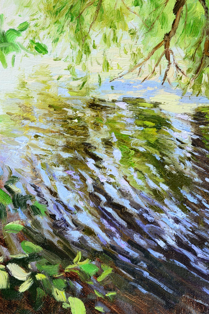 ORIGINAL OIL PAINTING Realistic Oil Painting Impressionism Wall Art ...