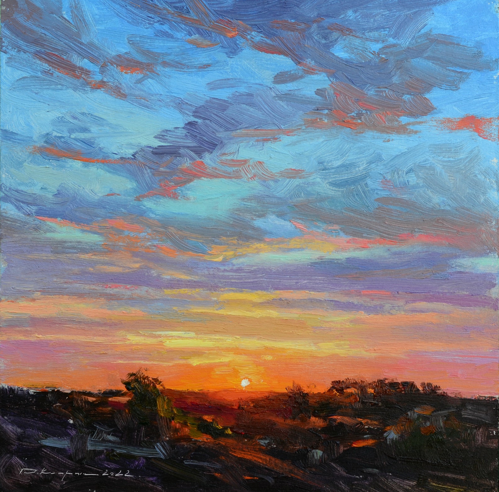ORIGINAL OIL PAINTING Realism, Oil Painting, Landscape, Prop Painting ...
