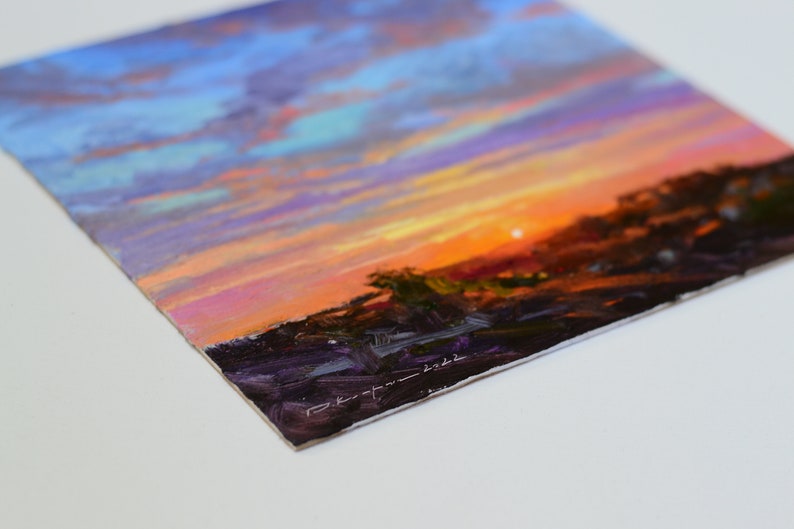 ORIGINAL OIL PAINTING Realism, Oil Painting, Landscape, Prop Painting ...