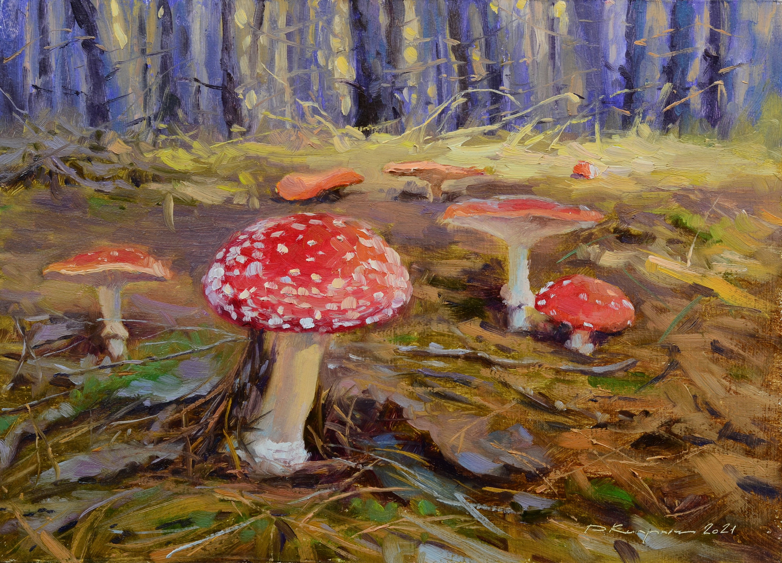 ORIGINAL OIL PAINTING Realism, Oil Painting, Landscape, Prop Painting ...