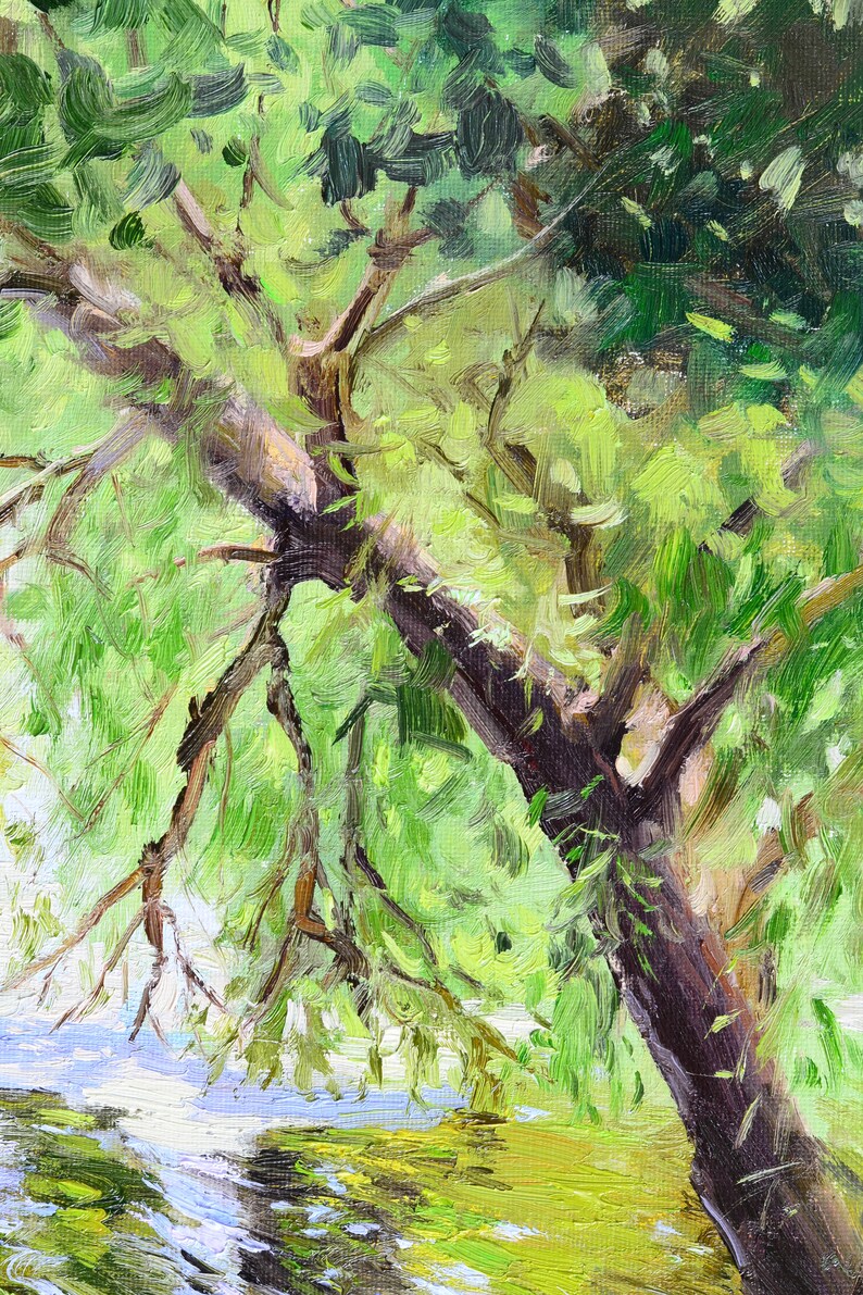 ORIGINAL OIL PAINTING Realistic Oil Painting Impressionism Wall Art ...