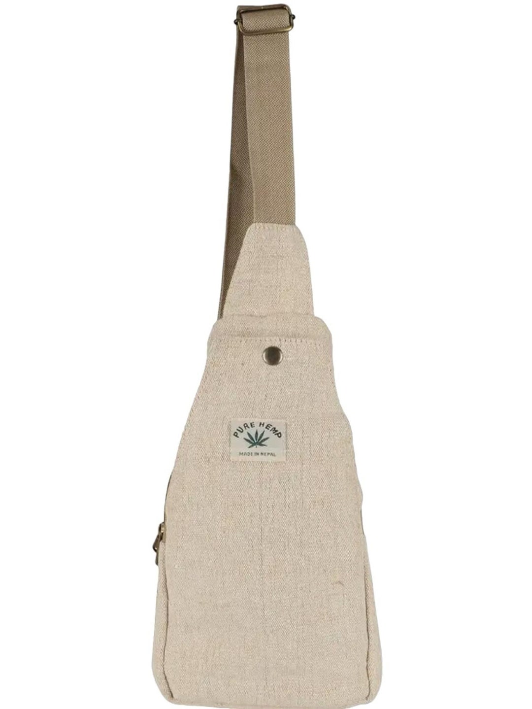 Himalayan Hemp Cross Body Messenger Shoulder Bag for Men and Women ...