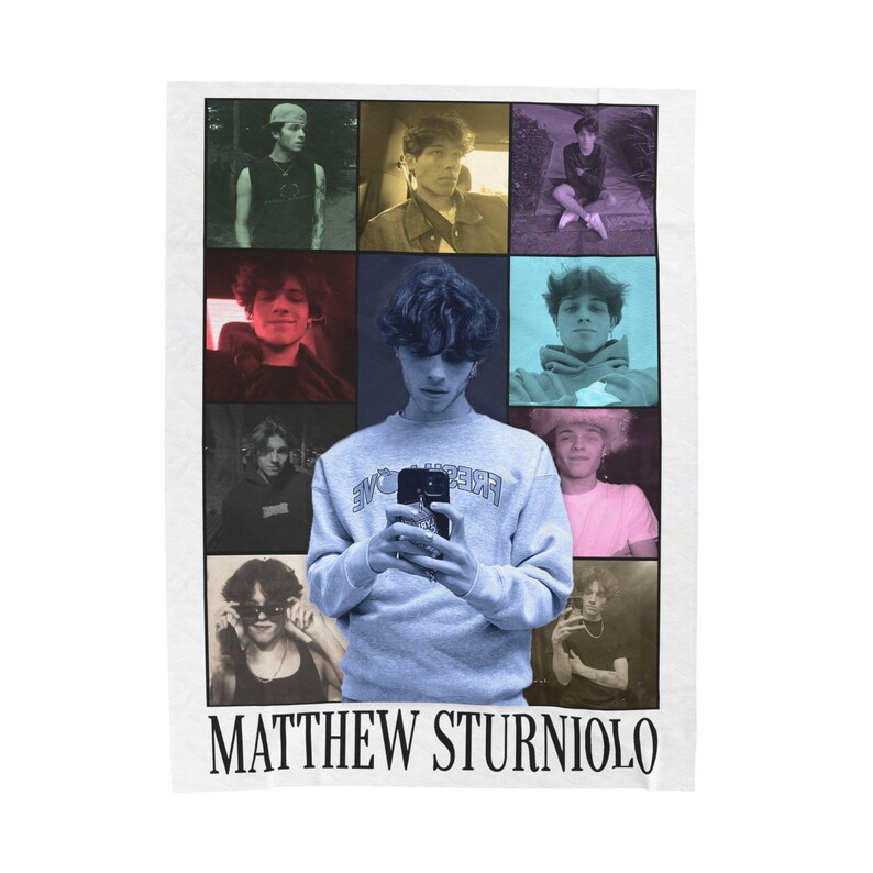 Matt Sturniolo Eras Tour Plush Blanket, Matt Sturniolo Blanket, Matt ...