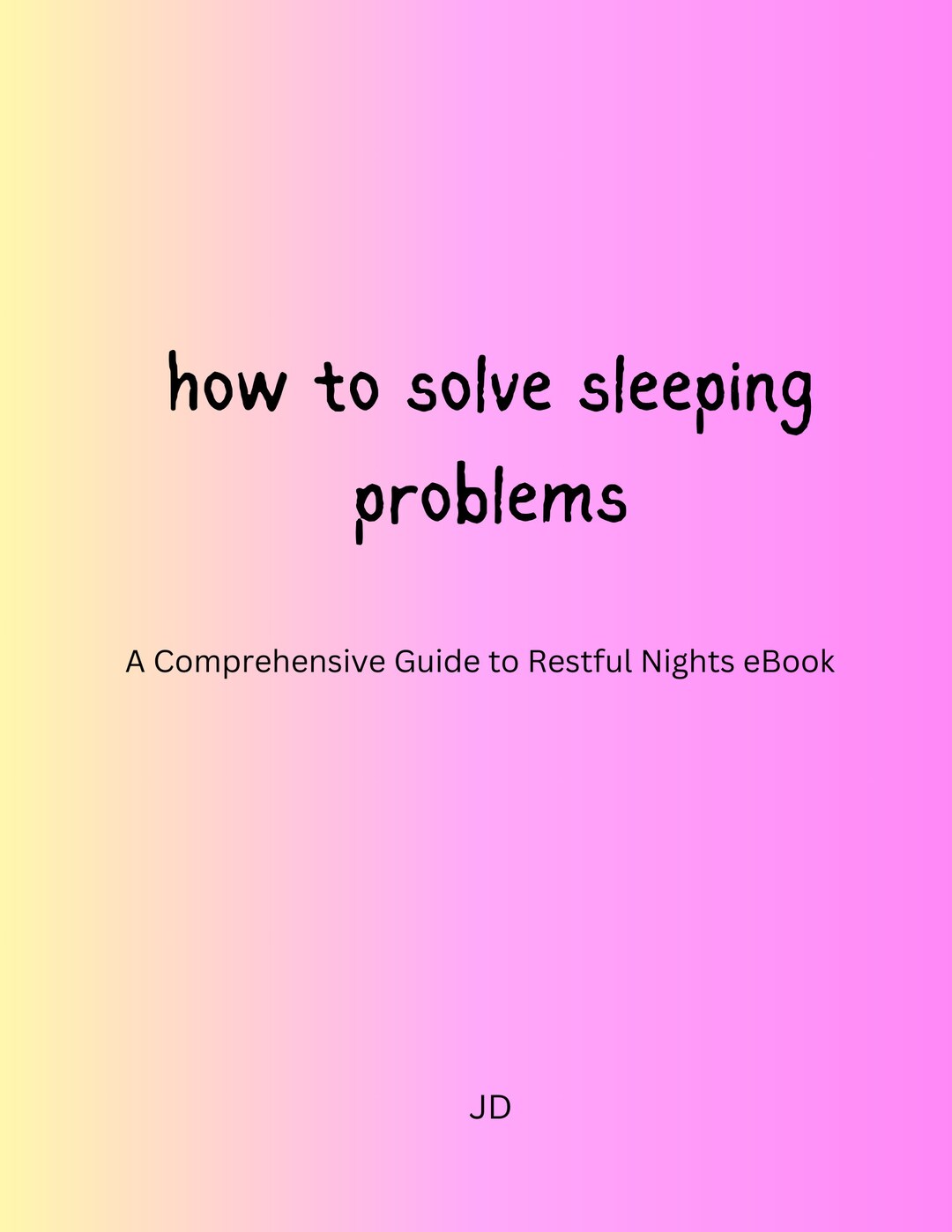 How to Solve Sleeping Problems A Comprehensive Guide to Restful Nights ...