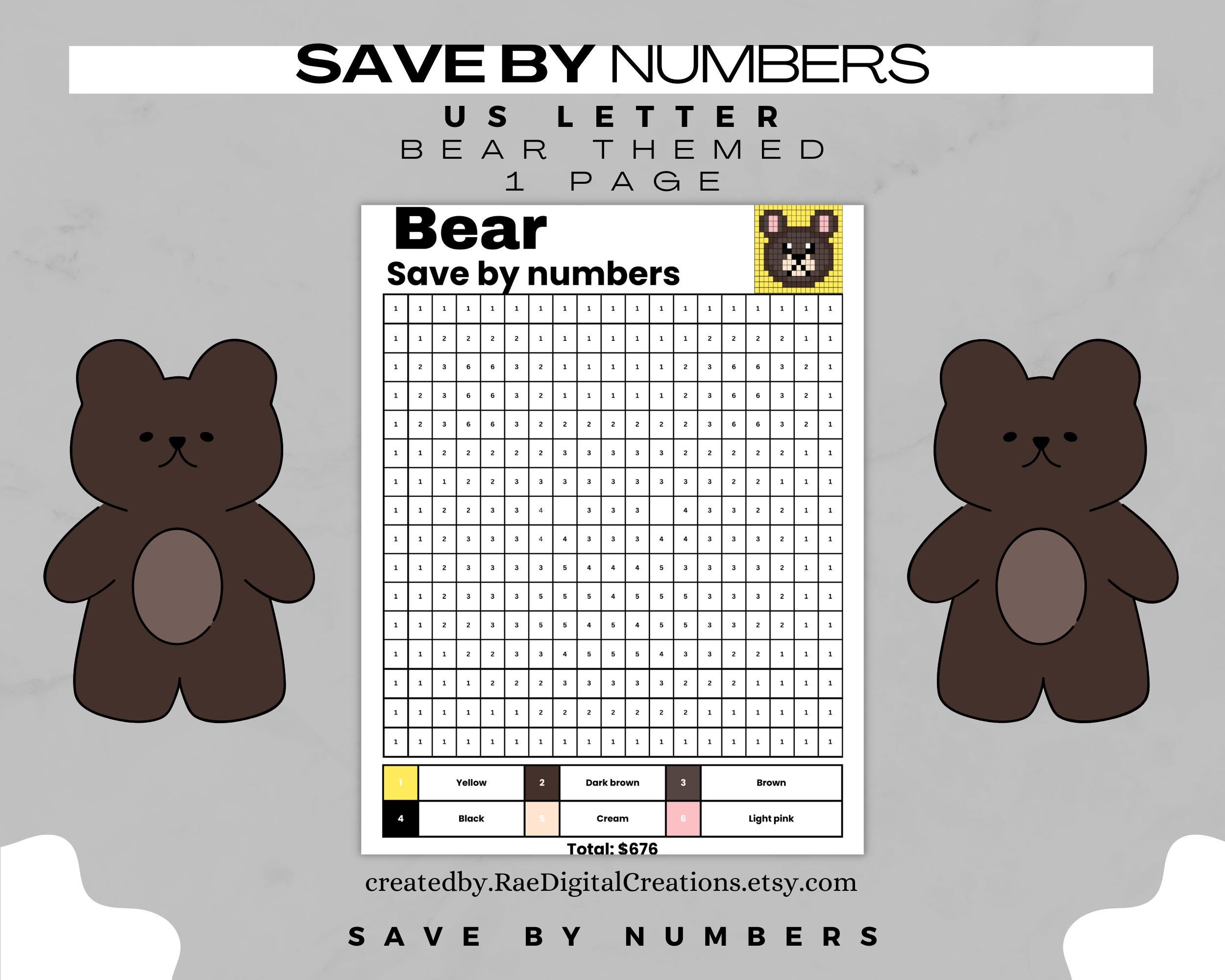 Coloring Savings Challenge, Mini Savings, Save Money Challenge, Color ...