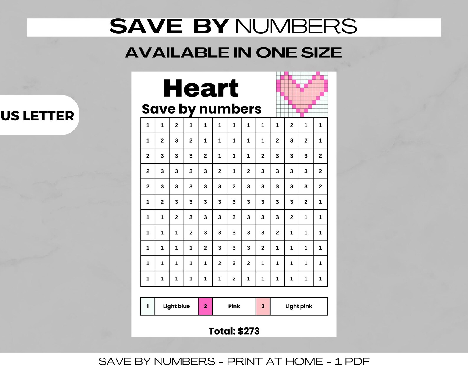 Coloring Savings Challenge, Mini Savings, Save Money Challenge, Color ...