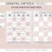 Digital Detox Bingo, Social Media Detox Printable, Digital Detox ...