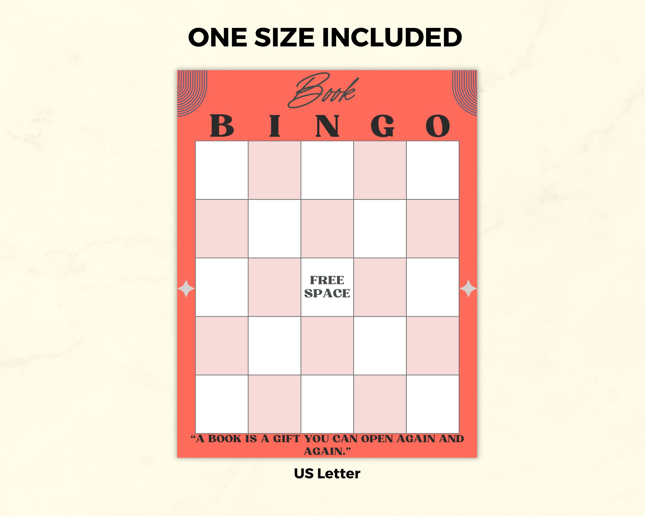 Book Bingo, Book Challenge, Reading Game Printable, Book Club Activity ...