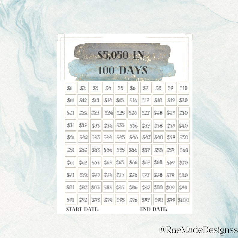 5050 Savings Challenge | 100 Envelope Challenge | Save Money Challenge ...