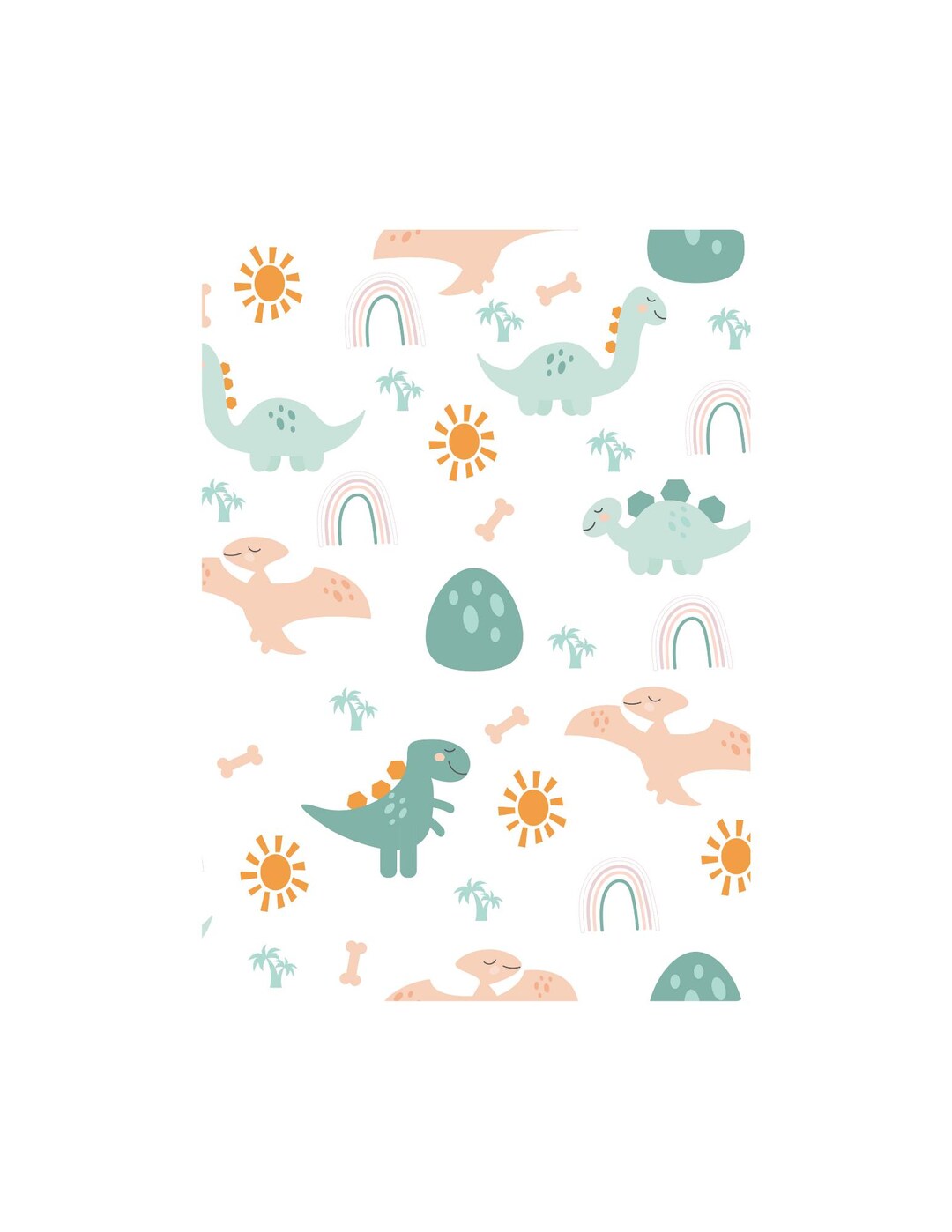 Kindle Paperwhite 11th Gen Cover Insert-dinos - Etsy