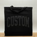 Custom PUFF Tote Bag, Puff Personalized Tote Bag, Bridesmaid Tote ...