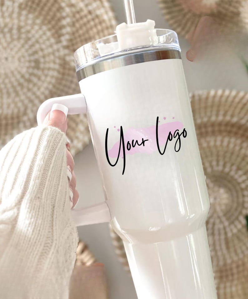 Branded Custom Logo Tumbler: Personalized Business Cups, Bulk Corporate ...