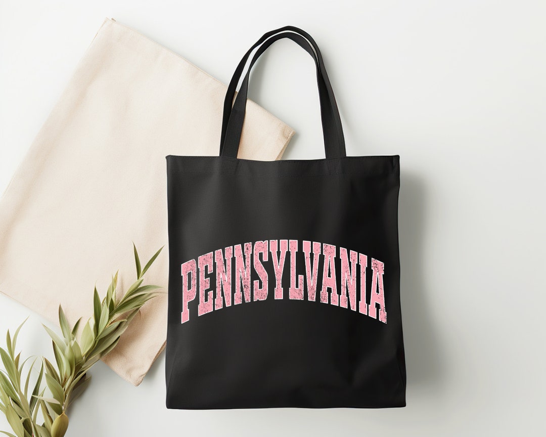 Pennsylvania Tote Bag, Philly Welcome Bag, Handmade Gifts, Pennsylvania ...