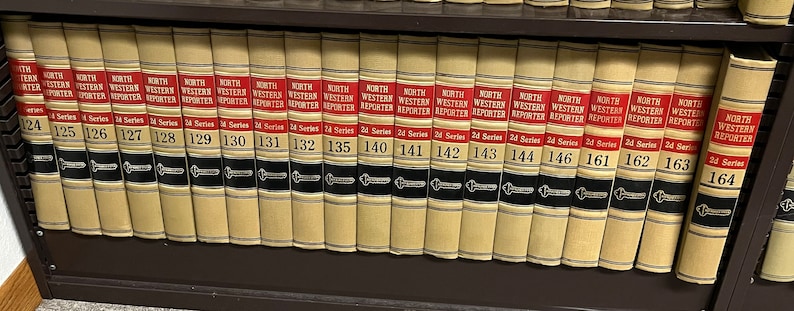 More Than 500 Law Books—nw 2d Reporter—for Sale - Etsy