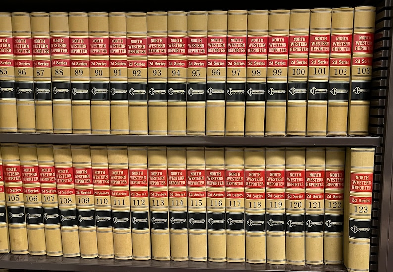 More Than 500 Law Books—nw 2d Reporter—for Sale - Etsy