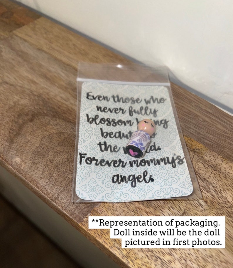 Pregnancy Loss Peg Doll, Miscarriage Peg Doll, Ectopic Loss Peg Doll ...