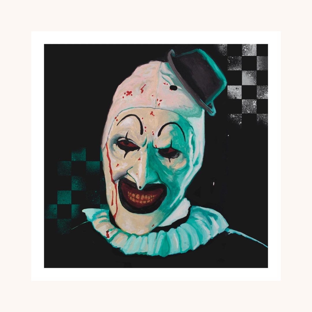 Terrified Art Print | Shopkillerprints | Horror Art Gothic Home Decor ...