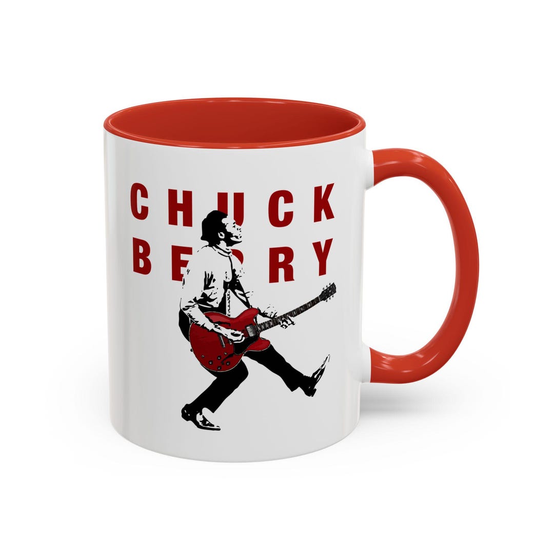 Chuck Berry Graphic Mug, Coffee Tea Cup, Kitchen Decor - Etsy