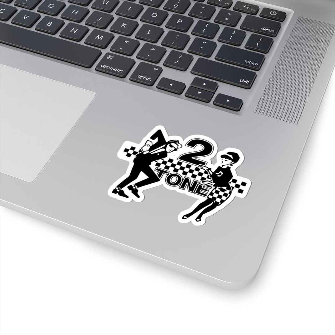Two Tone Ska Sticker, Laptop Decals, Custom Stickers, Trendy Stickers ...