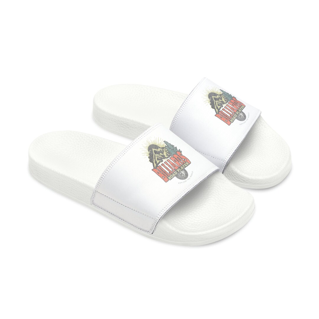 Women's 8 Ball Billiards Road Player Slide Sandals, Pool Shoes, 9 Ball ...