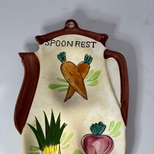 Vintage Spoon Rest - Etsy
