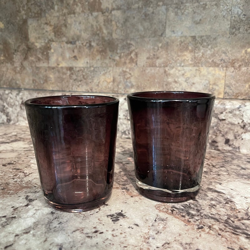 Amethyst Glasses - Etsy