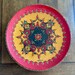 Romanian Wood Plate Hand Carved Hand Painted Vintage Romanian ...