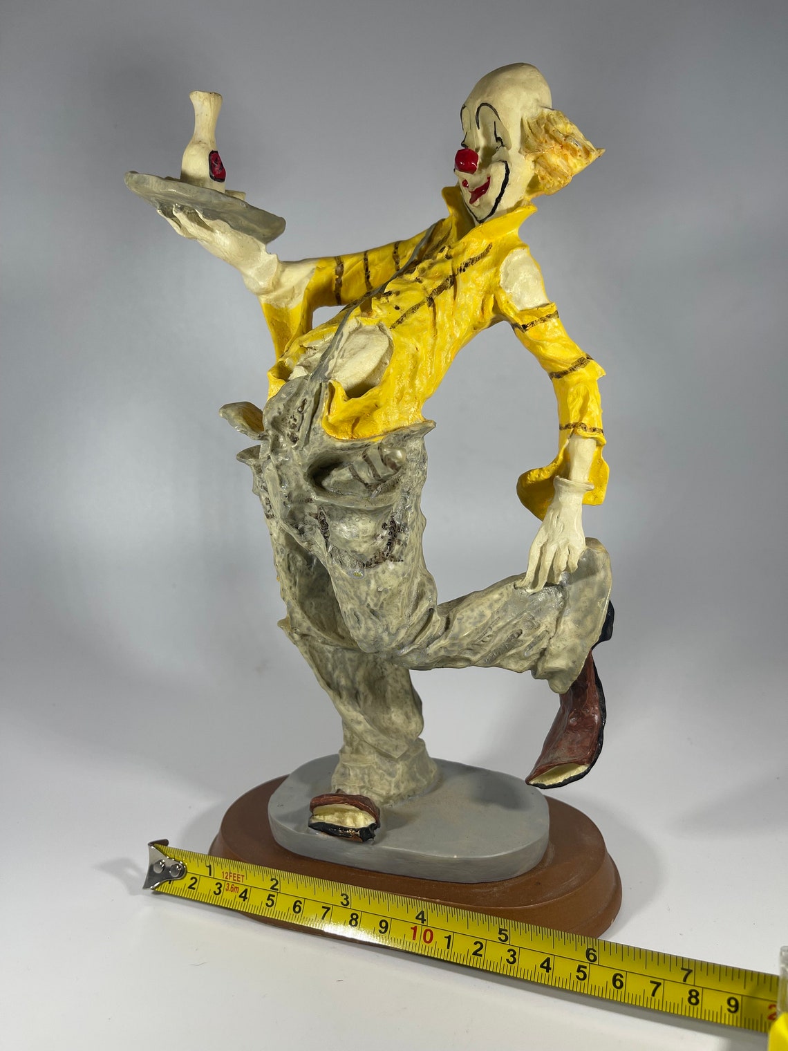 Clown Dante by Ado for Creative World Waiter Clown Statue 10-1/2” Tall ...