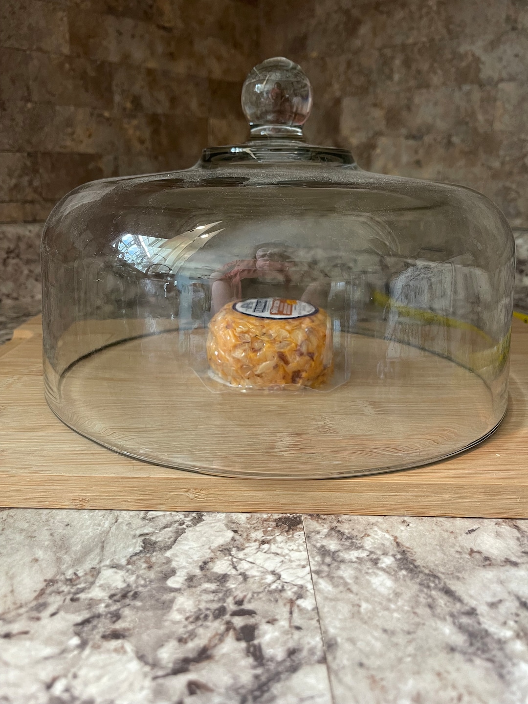 Vintage Glass Cloche - Large Glass Dome - Vintage Cheese Cloche - Cake ...
