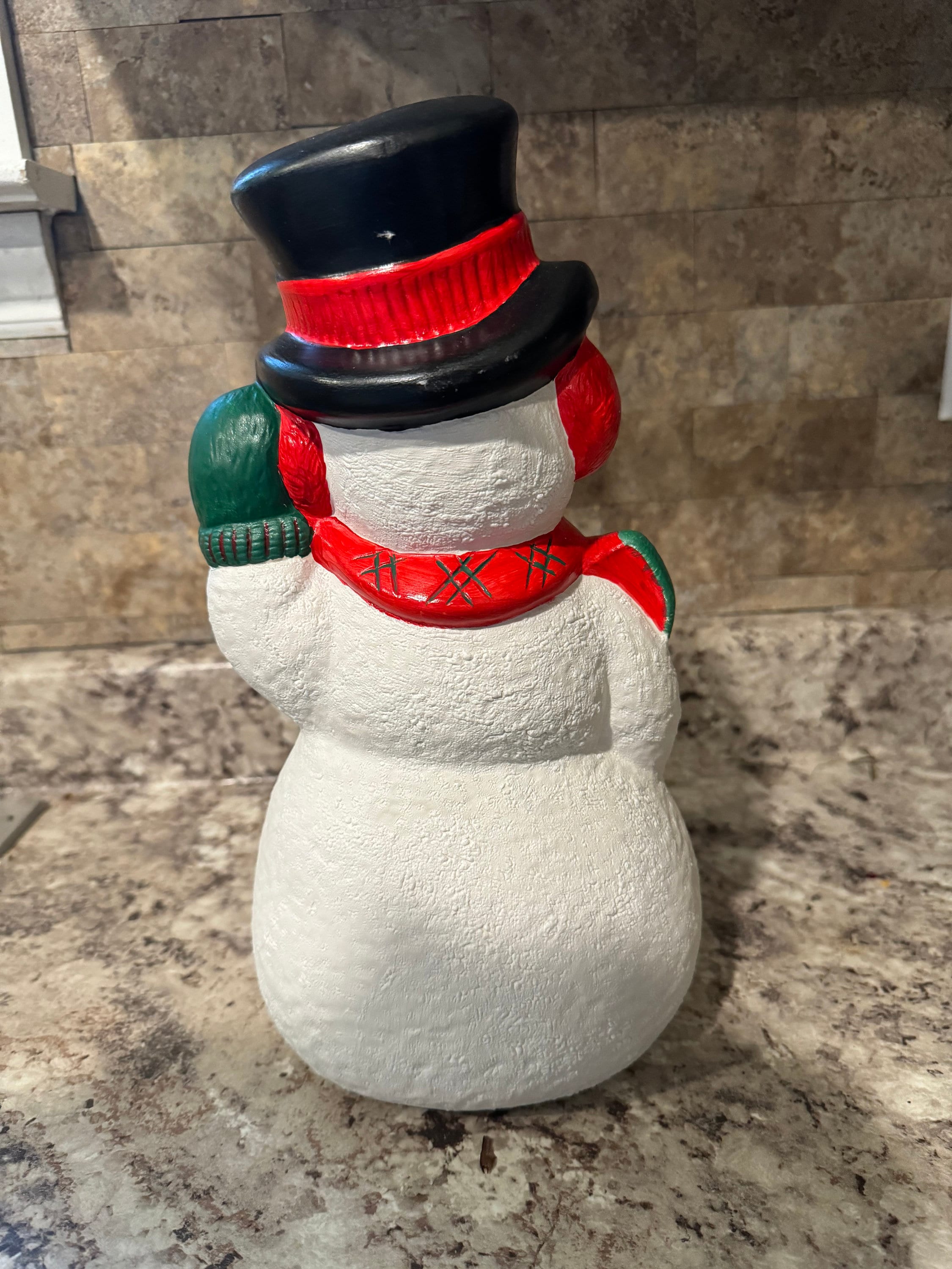Vintage 1970s Frosty the Snowman Figurine Christmas Decor Vintage ...