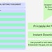Printable Goal Setting Worksheet, Goal Tracker 2024 - Etsy