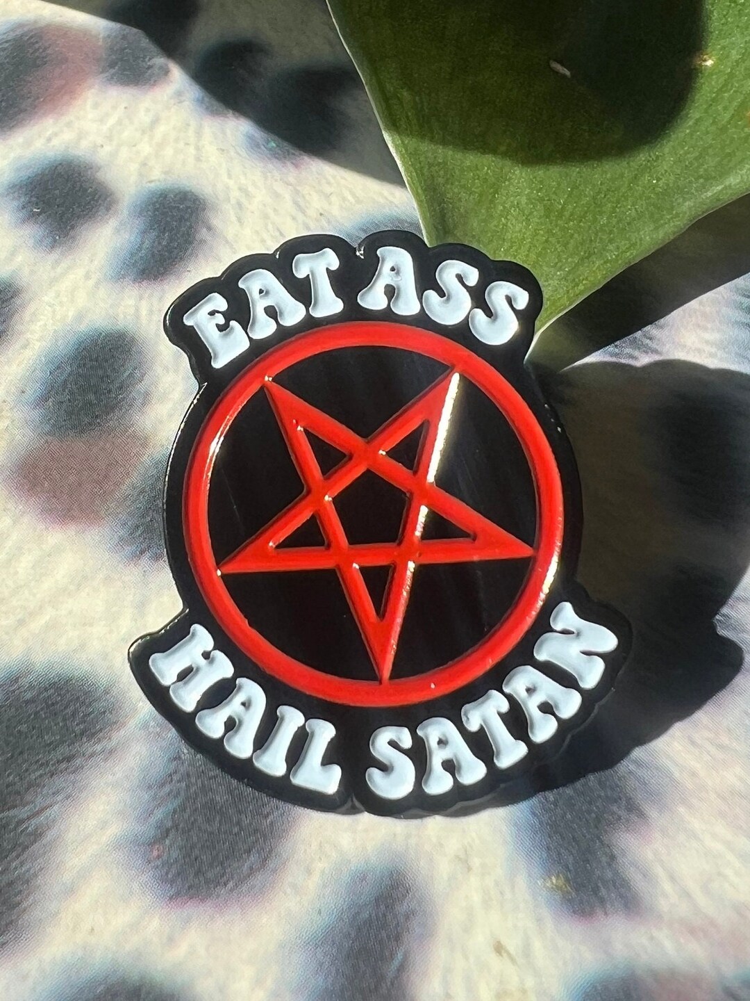 Satanic Pin Nsfw Pins Queer Pins Adult Enamel Pins Lgbtq Pin Sexy Pin 666 Pentagram Lapel Pin ...