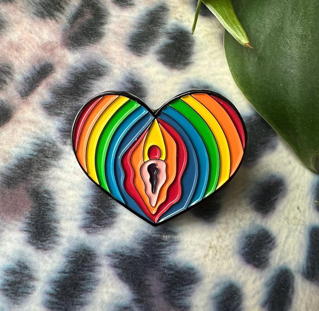 Queer Femme Pins And Badges Nsfw Pins Lesbian Lgbt Pinback Buttons