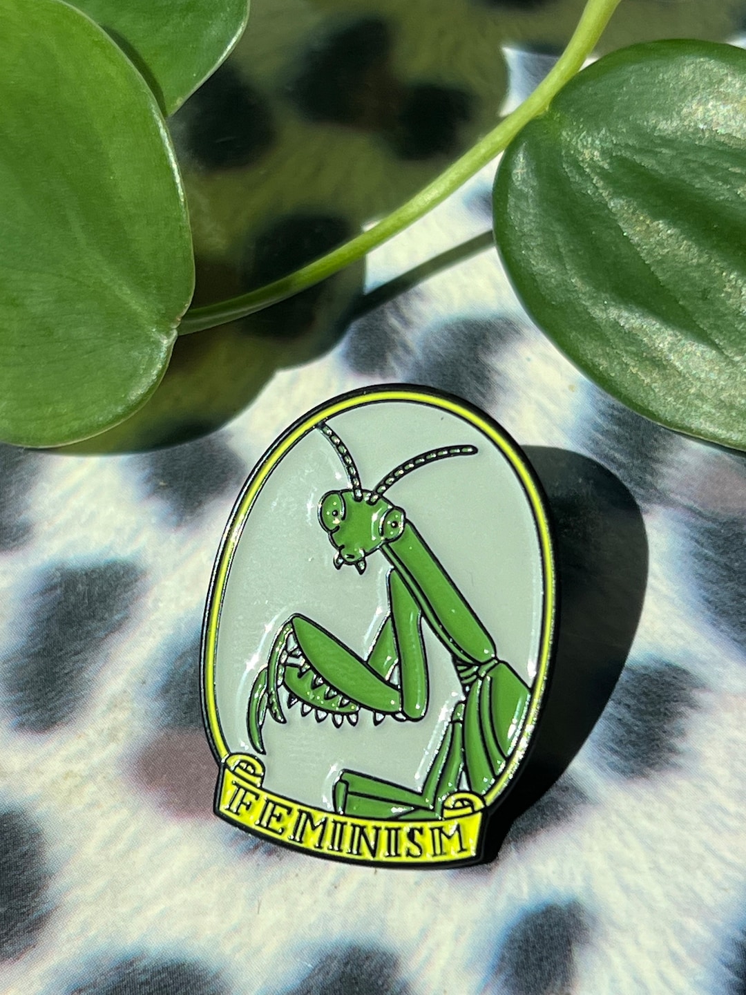 Feminist Pins | Gothic Pins | Goth Pins | Punk Pins Praying Mantis ...