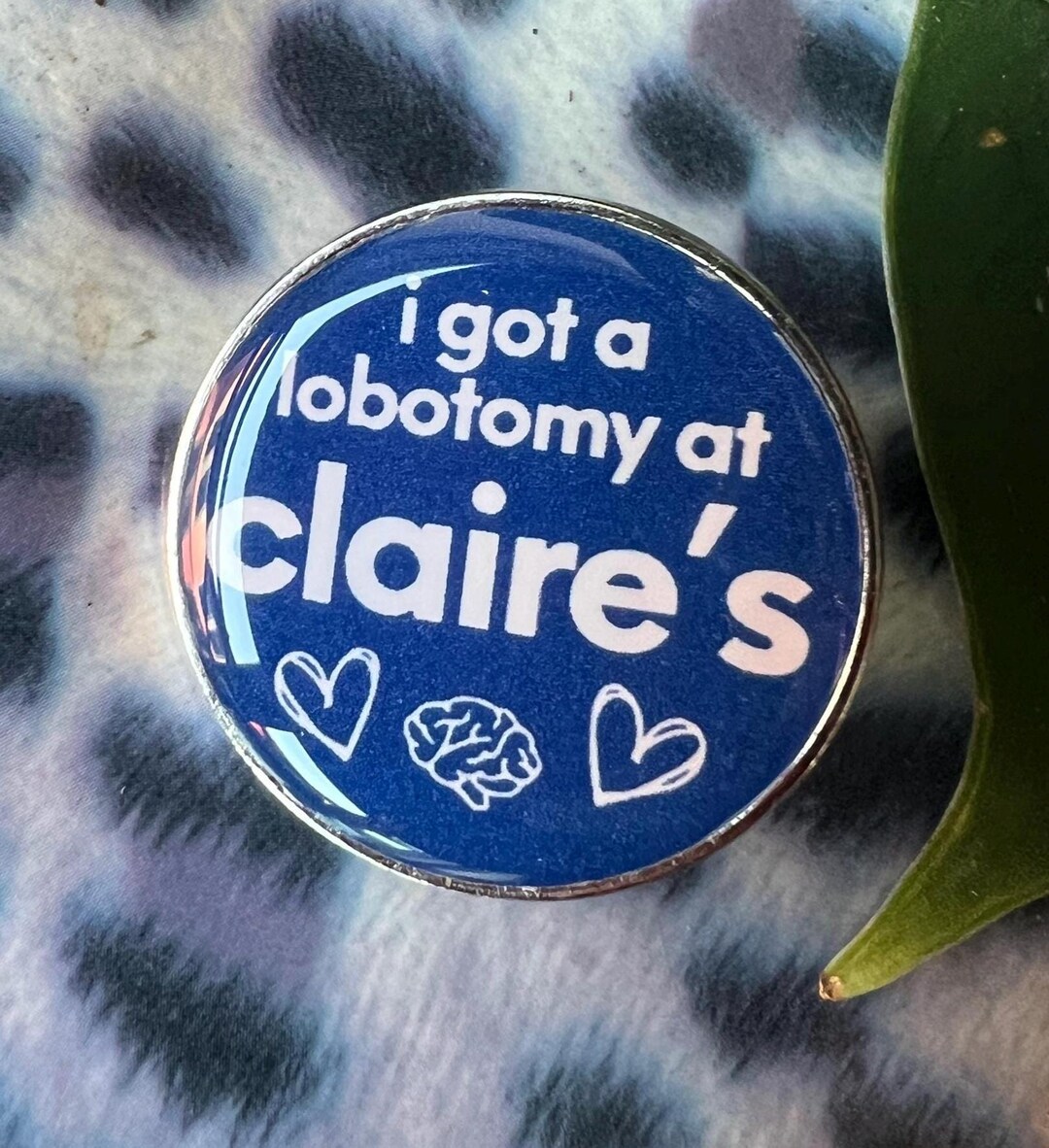 Dark Humor Pins Goth Pins Gothic Pins Dark Accessories Lobotomy Death ...