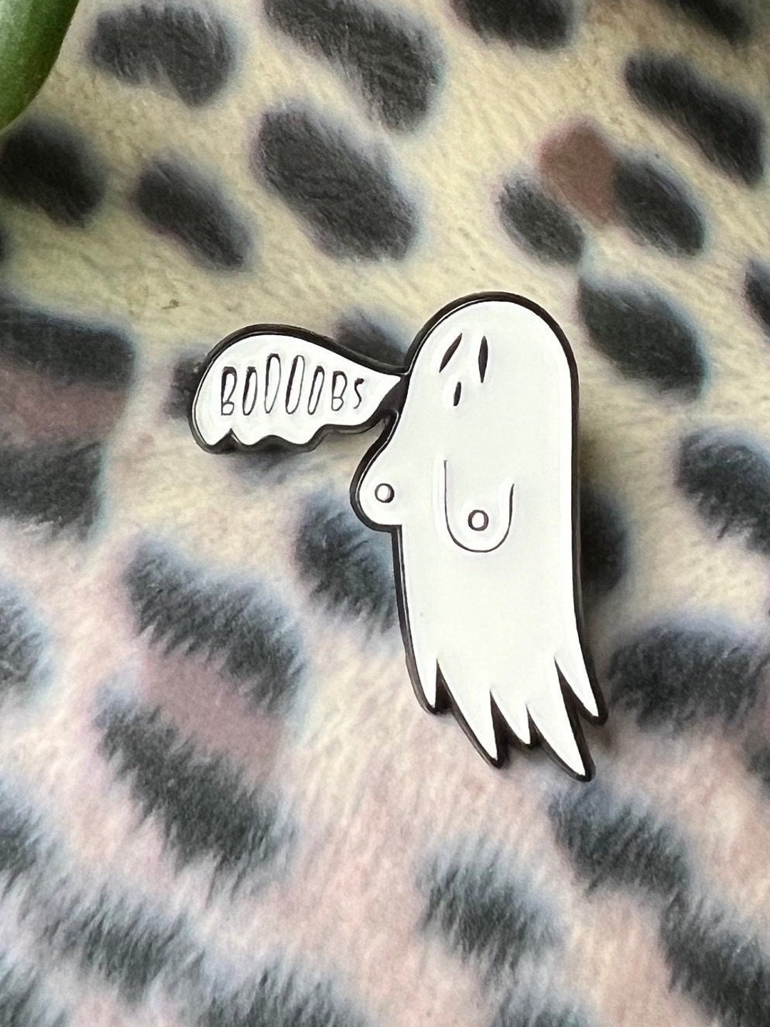 Nsfw Pins Spooky Pins Boobs Ghost Pin Horror Pins Enamel Pins Funny ...