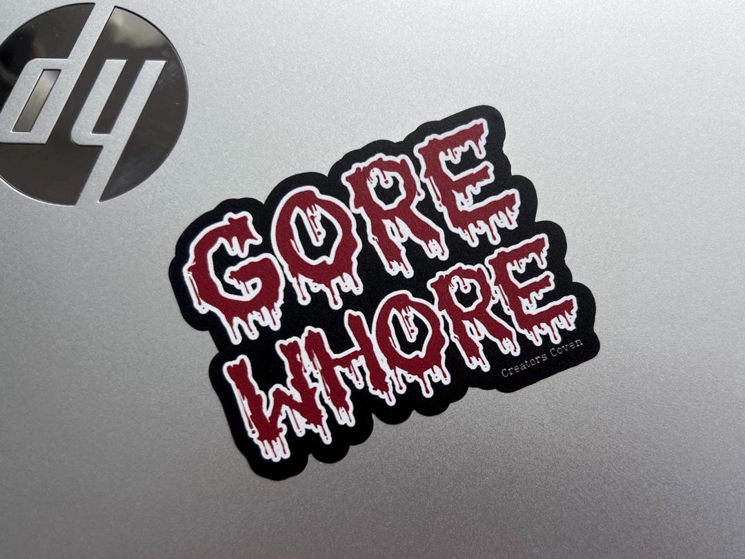 Gore Whore Sticker Horror Stickers Slasher Movie Decals Cult Classic ...