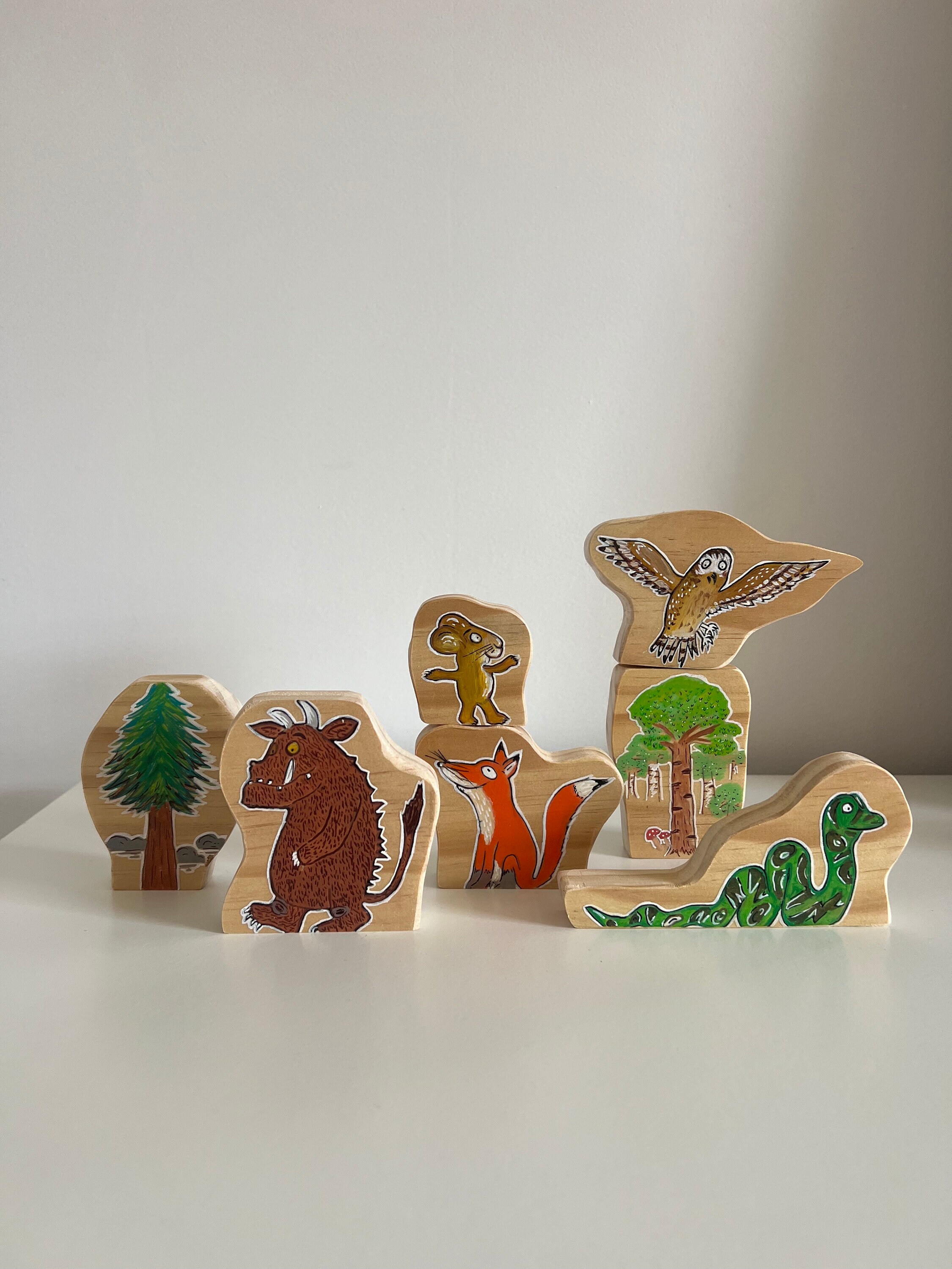 Wood’n’stack Story - the Gruffalo by Julia Donaldson - Etsy