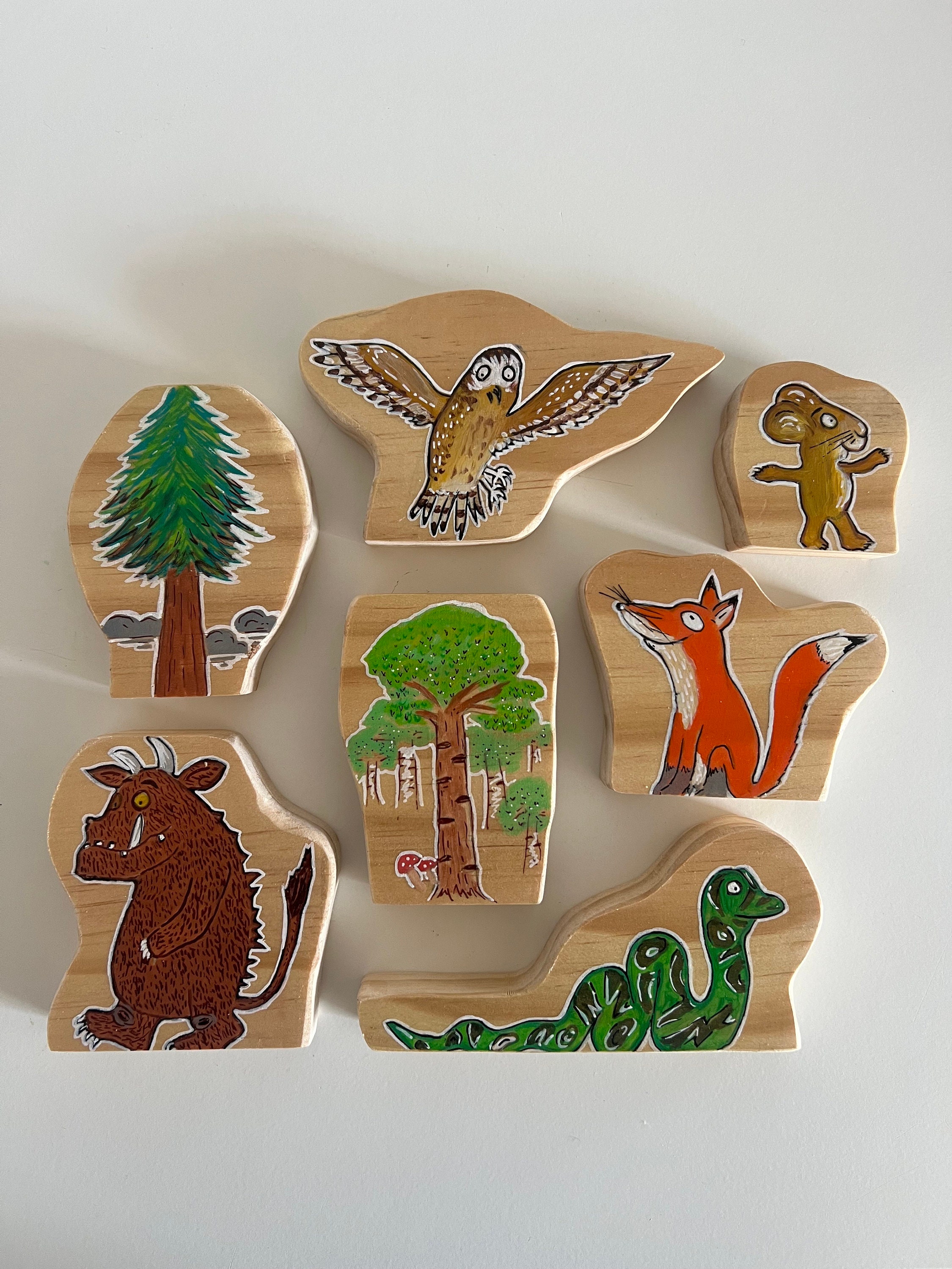 Wood’n’stack Story - the Gruffalo by Julia Donaldson - Etsy