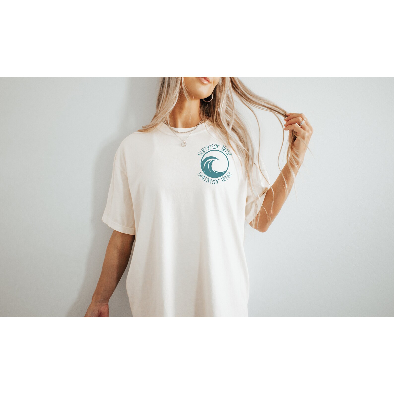 Minimalist Wave Shirt, Ocean Wave Graphic Tee, Surf Style Beach T-shirt ...