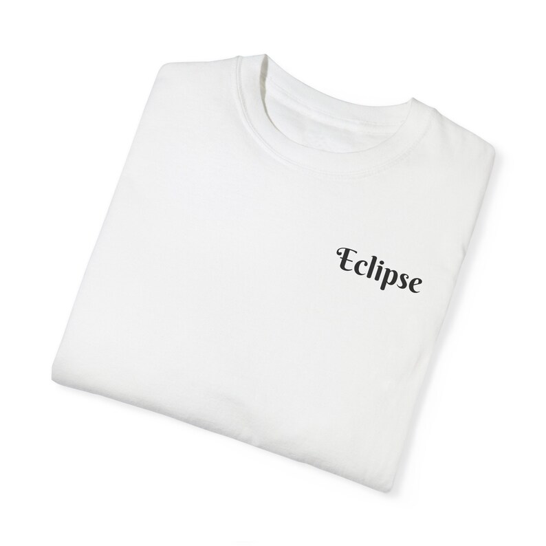 Minimalistic Eclipse Shirt, Typography Eclipse T-shirt, Eclipse Design ...