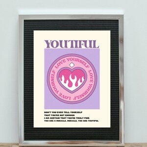 Stray Kids YOUTIFUL Set of 3 Digital Wall Print Lyrics Art Poster - Etsy