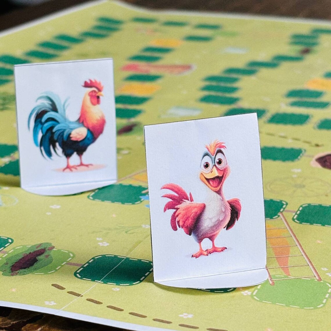 Escape From the Farm | Chicken Run | Fun Board Game | 3+ | PDF Farm ...