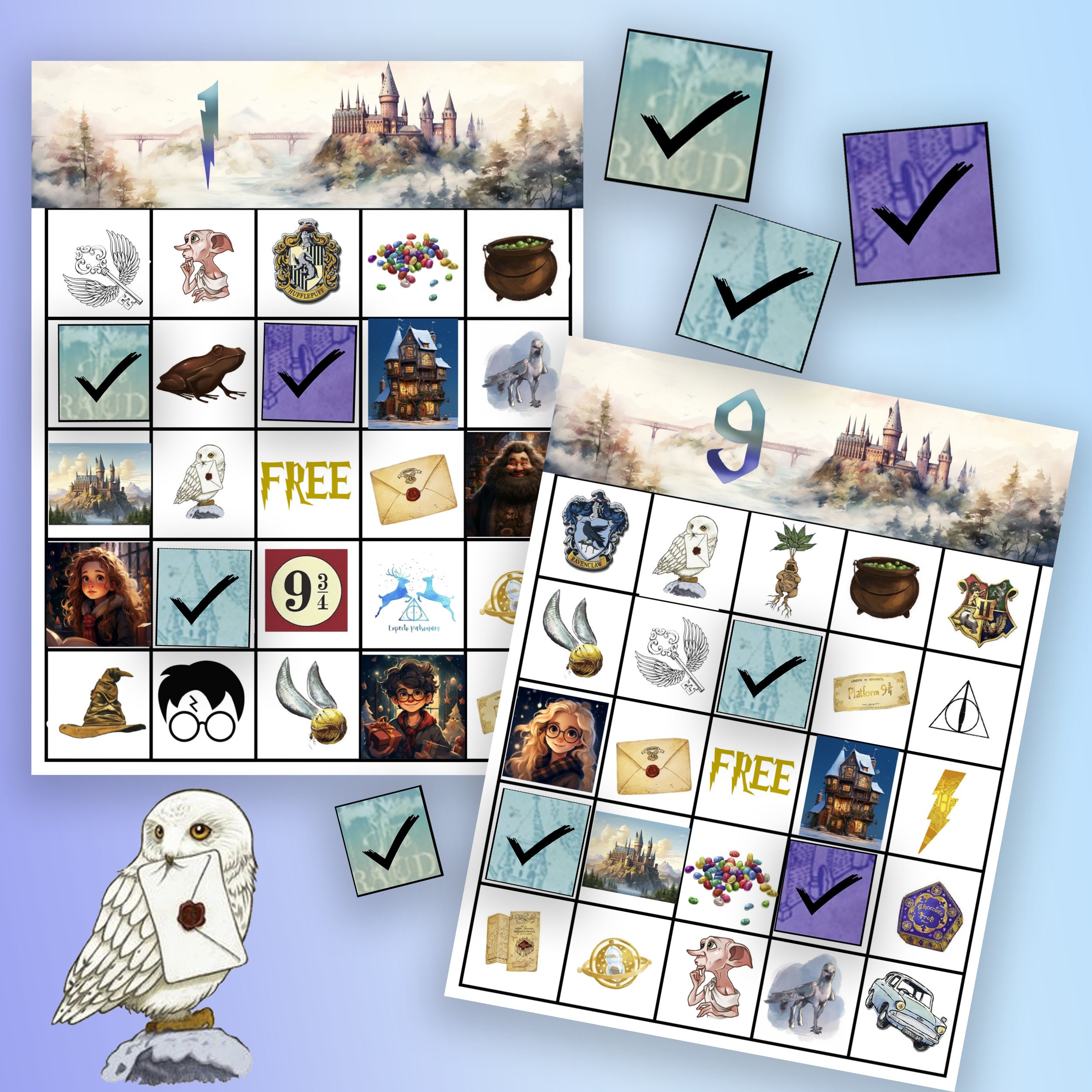 Magic Bingo Printable | Card Game | Magic Game | Magic School Bingo ...