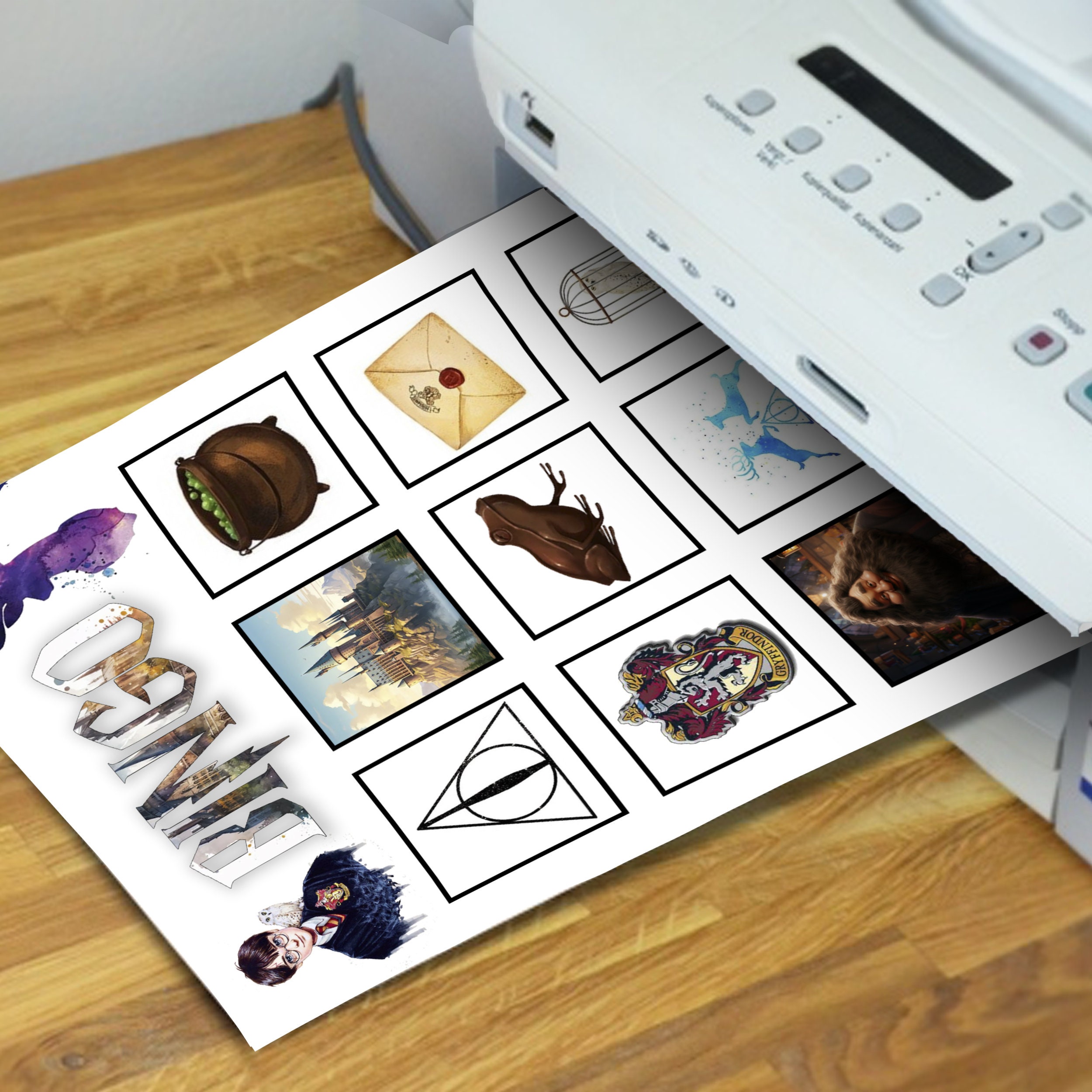 Magic Bingo Printable | Card Game | Magic Game | Magic School Bingo ...