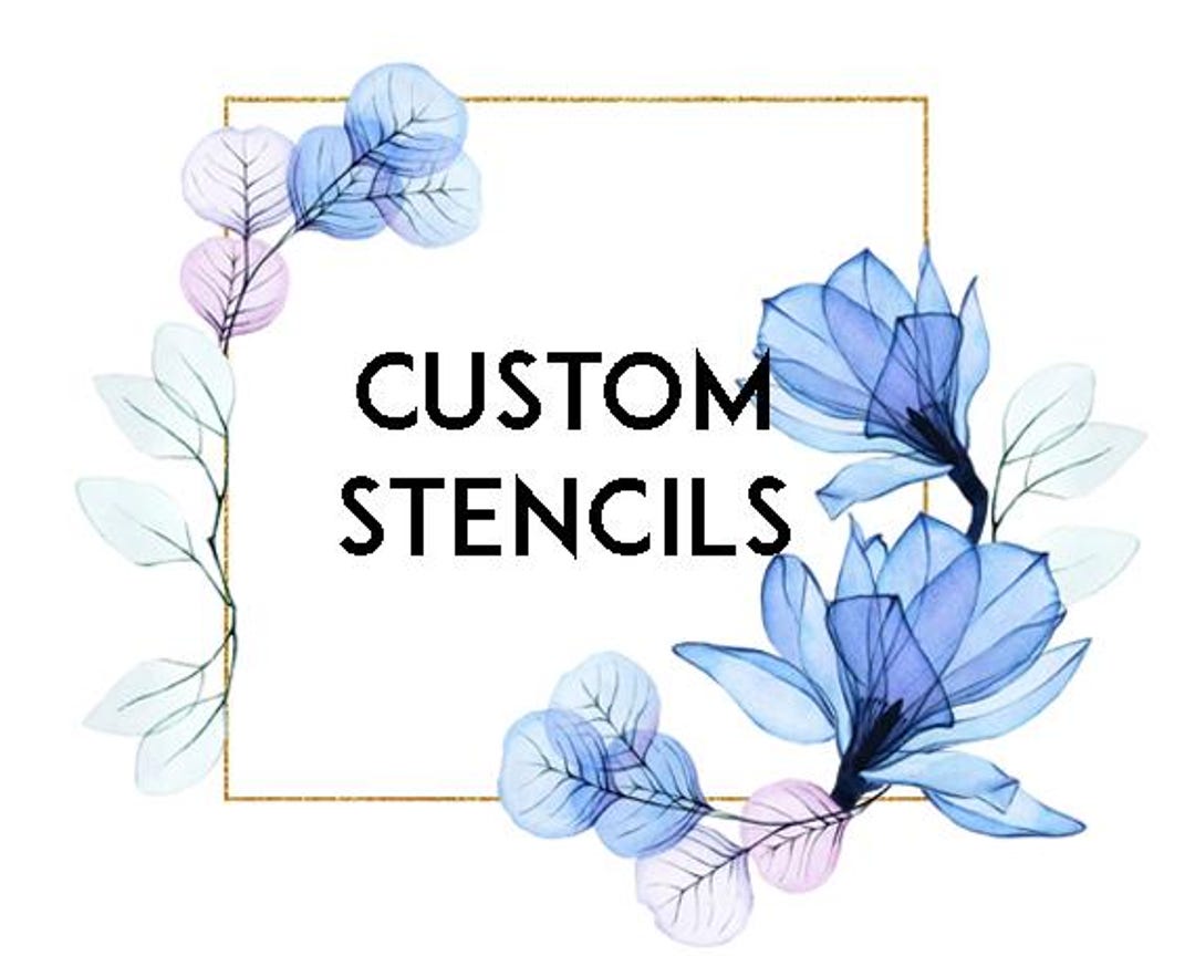 Custom Basic Shapes Cut Outs Stencils - DIY Card Making - Craft ...