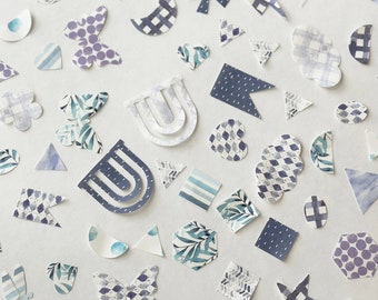 30 Basic Shapes Cut Outs Paper Shapes Die Cuts Decorative Shapes Die ...