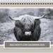 Highland Cow Mac Moo's 2024 Calendar - Etsy