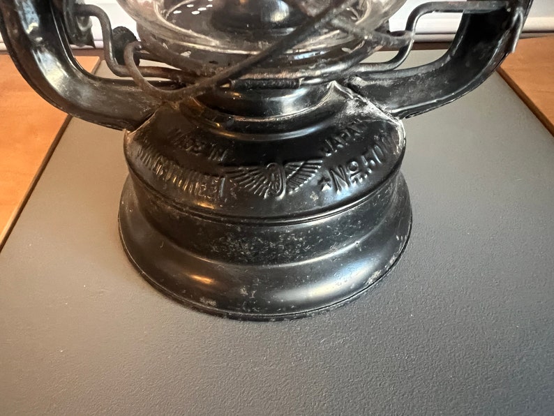 Vintage Black Winged Wheel No. 500 Lantern - Etsy