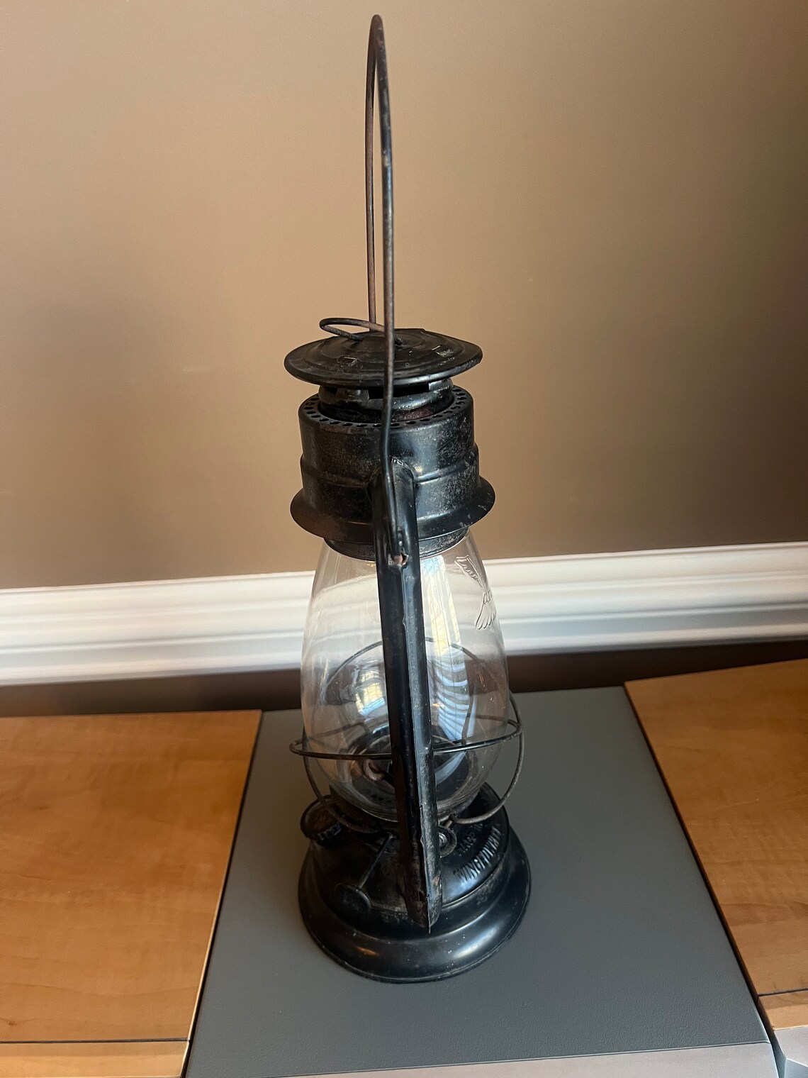 Vintage Black Winged Wheel No. 500 Lantern - Etsy